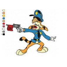 Bonkers 02 Embroidery Design