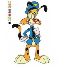 Bonkers 10 Embroidery Design