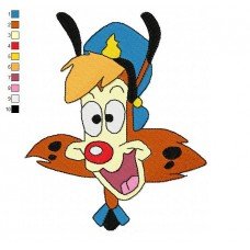 Bonkers 12 Embroidery Design