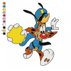 Bonkers 22 Embroidery Design