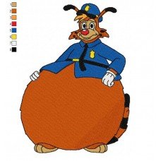 Bonkers 12 Embroidery Design