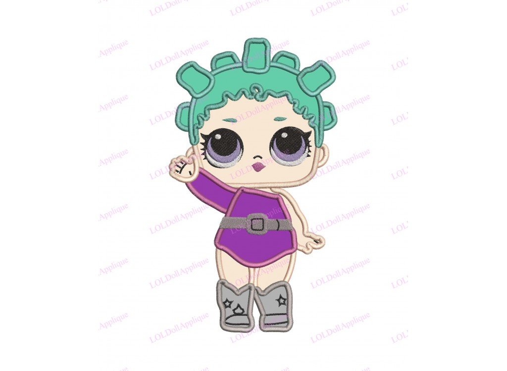 Cosmic Queen LOL Dolls Surprise Applique Design