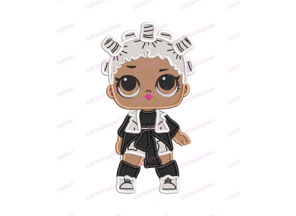 Fresh LOL Dolls Surprise 02 Fill Embroidery Design
