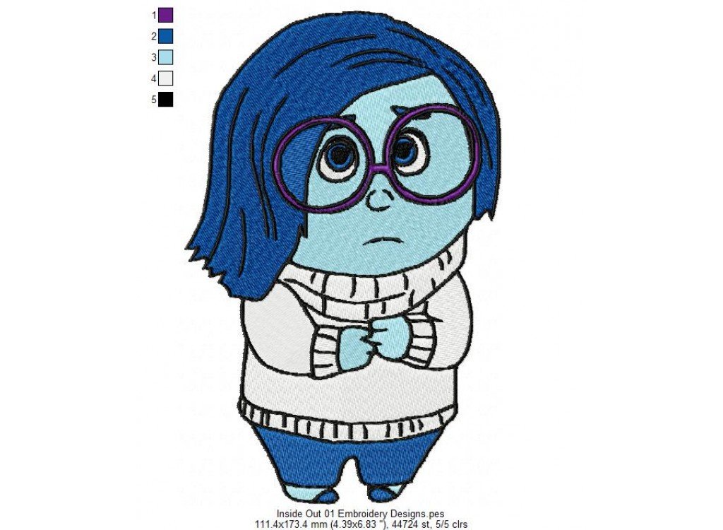 Inside Out 01 Embroidery Designs