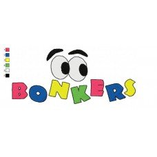 Bonkers 18 Embroidery Design