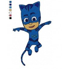 PJ Masks 11 Embroidery Design