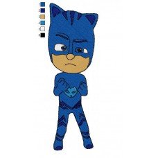 PJ Masks 07 Embroidery Design