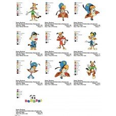 Bonkers 20 Embroidery Design